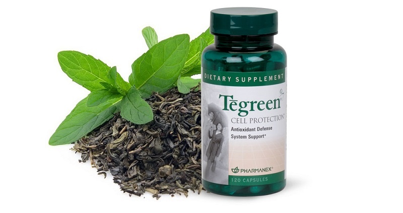 Tegreen – Supliment alimentar cu extract de ceai verde – 120 capsule ...